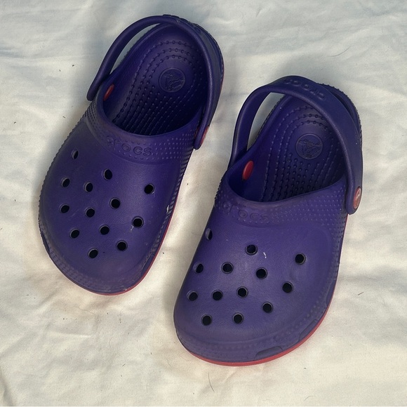 CROCS | Shoes | Crocs Kids Purple Sandals | Poshmark
